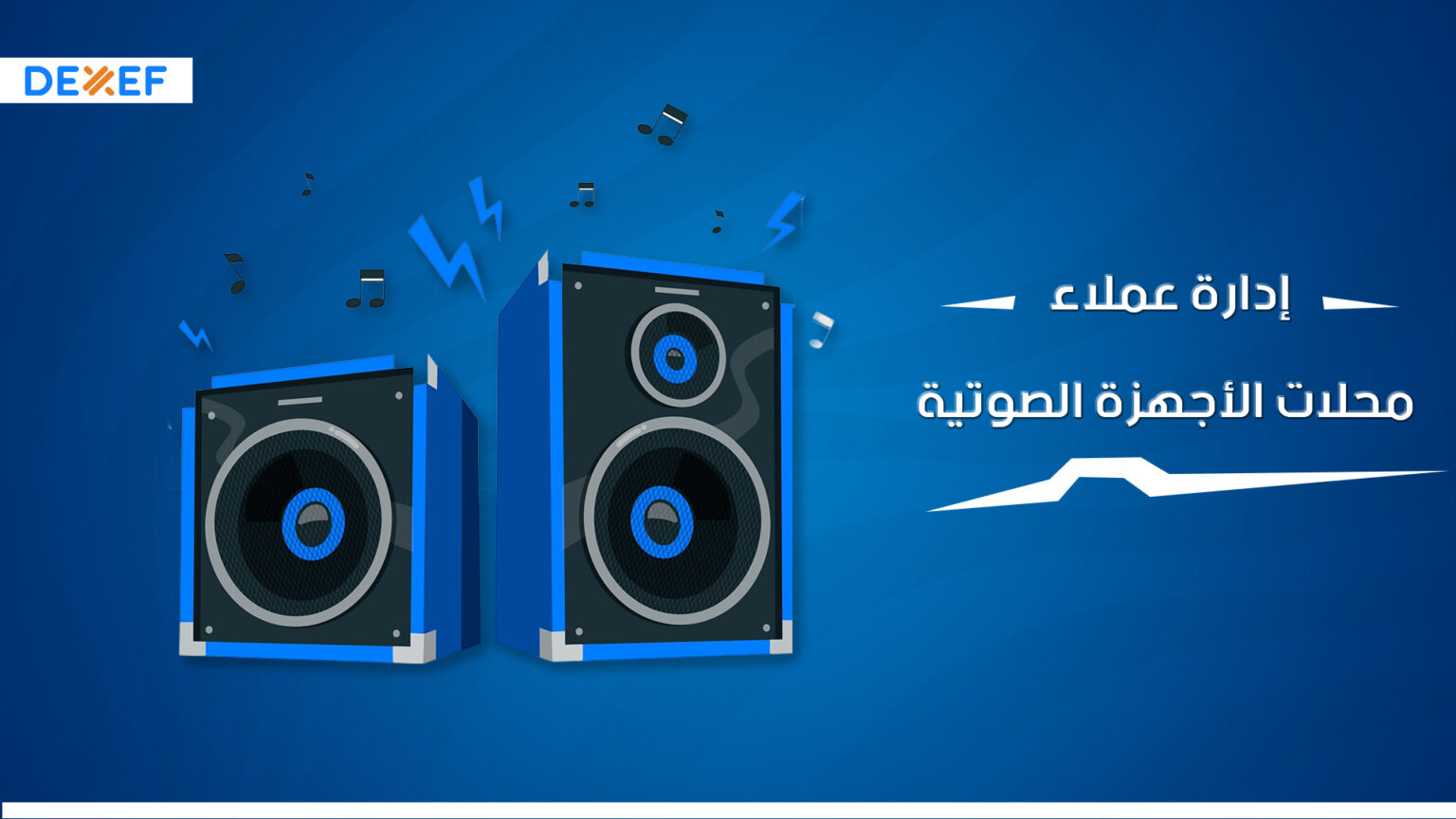 عملاء محلات الأجهزة الصوتية واحتياجات عشاق الصوت والجودة - DEXEF