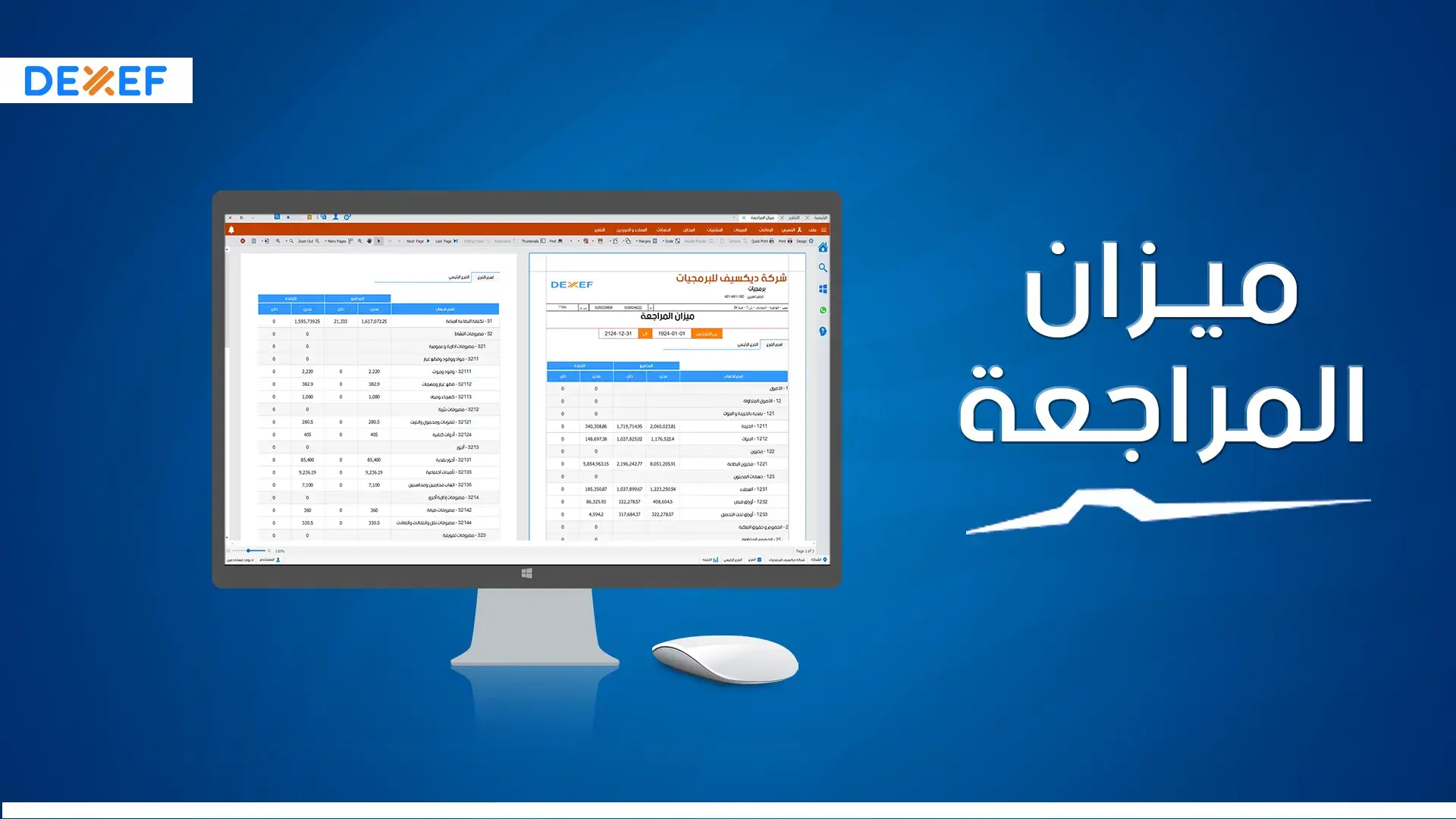 ميزان المراجعة: البوصلة السحرية لحساباتك - DEXEF